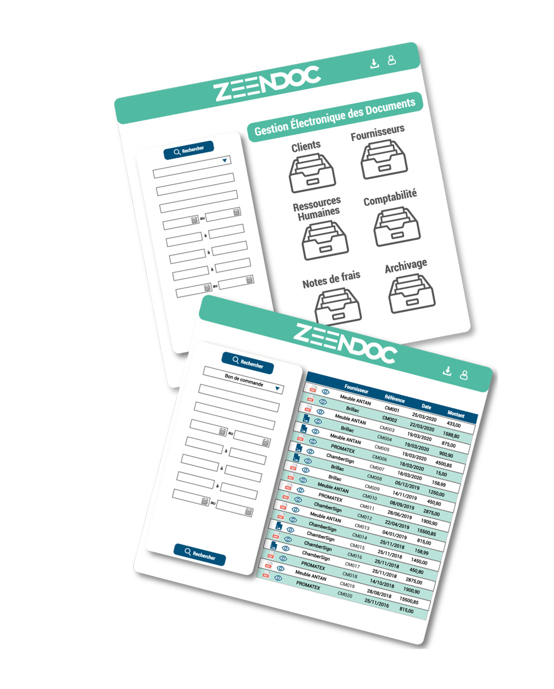 Intégrateur Zeendoc GED certifié et agréé Parthena Consultant